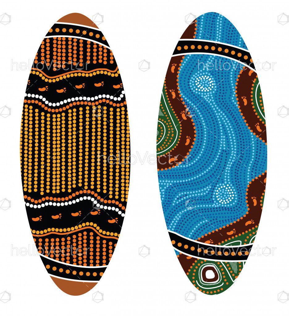 Aboriginal shield (Vector art). - Download Graphics & Vectors