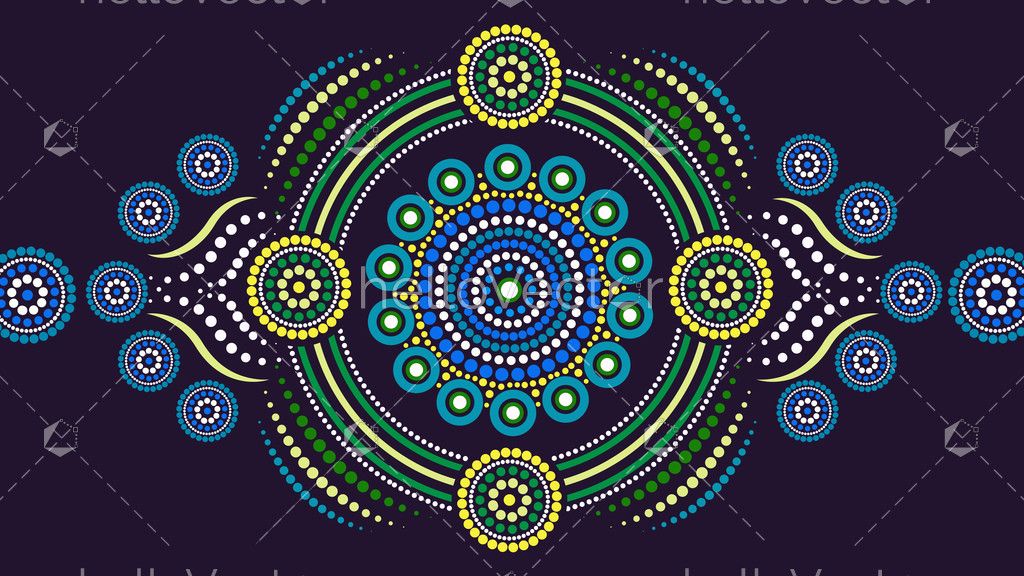 Dot art background - Vector Illustration - Download Graphics & Vectors