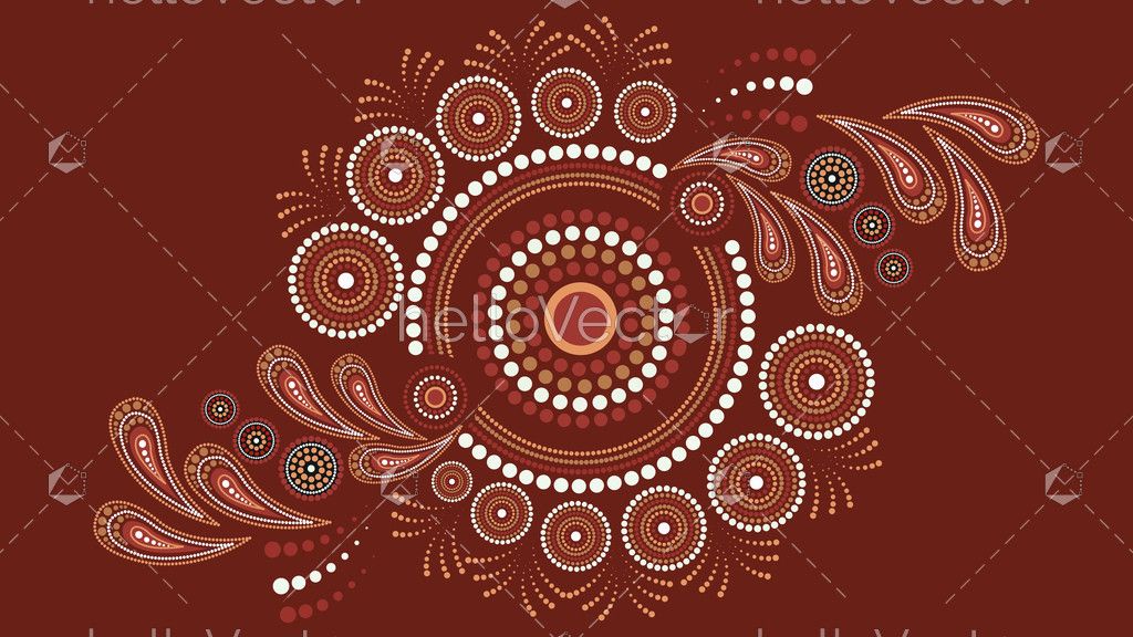 Dot art background - Vector Illustration - Download Graphics & Vectors