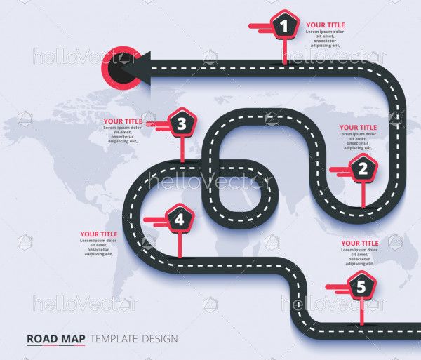 Highway road infographic - Download Graphics & Vectors