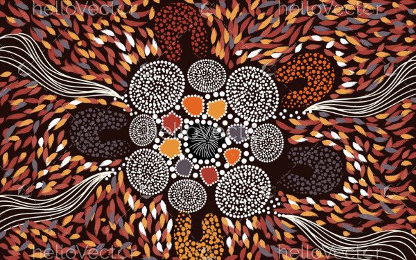 Vector indigenous art - Download Graphics & Vectors