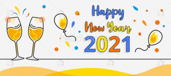 New year 2021 celebration background - Download Graphics & Vectors