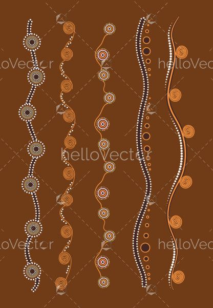 Dots dividers design set illustration - Download Graphics & Vectors