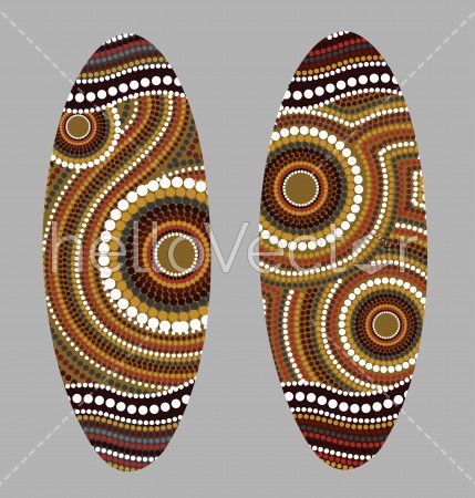 Aboriginal shield (Vector art). - Download Graphics & Vectors