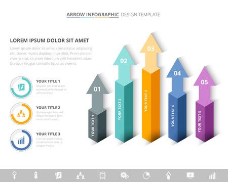 Arrow Infographic Template - Download Graphics & Vectors