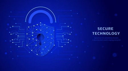 Cyber security background - Download Graphics & Vectors