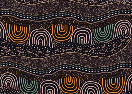 Indigenous Art Background - Download Graphics & Vectors