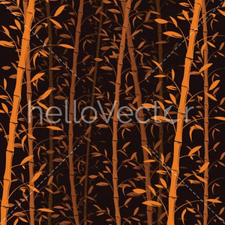 Bamboo background vector. Seamless bamboo wallpaper illustration ...