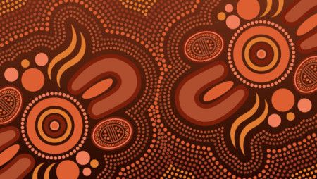 Aboriginal design vector background - Download Graphics & Vectors