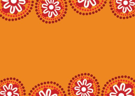 Indigenous Art Frame Illustration - Download Graphics & Vectors