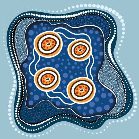 Symbols of Australian aboriginal art - Download Graphics & Vectors
