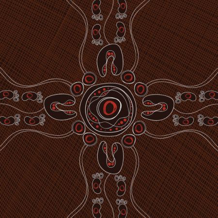 Background Aboriginal Art Vectors - Download Royalty-Free Graphics ...